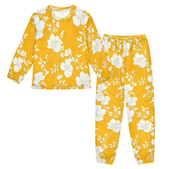 Fluffy Pajamas Set Fuzzy Winter Warm Pj Sets Pullover Tops and Long ...