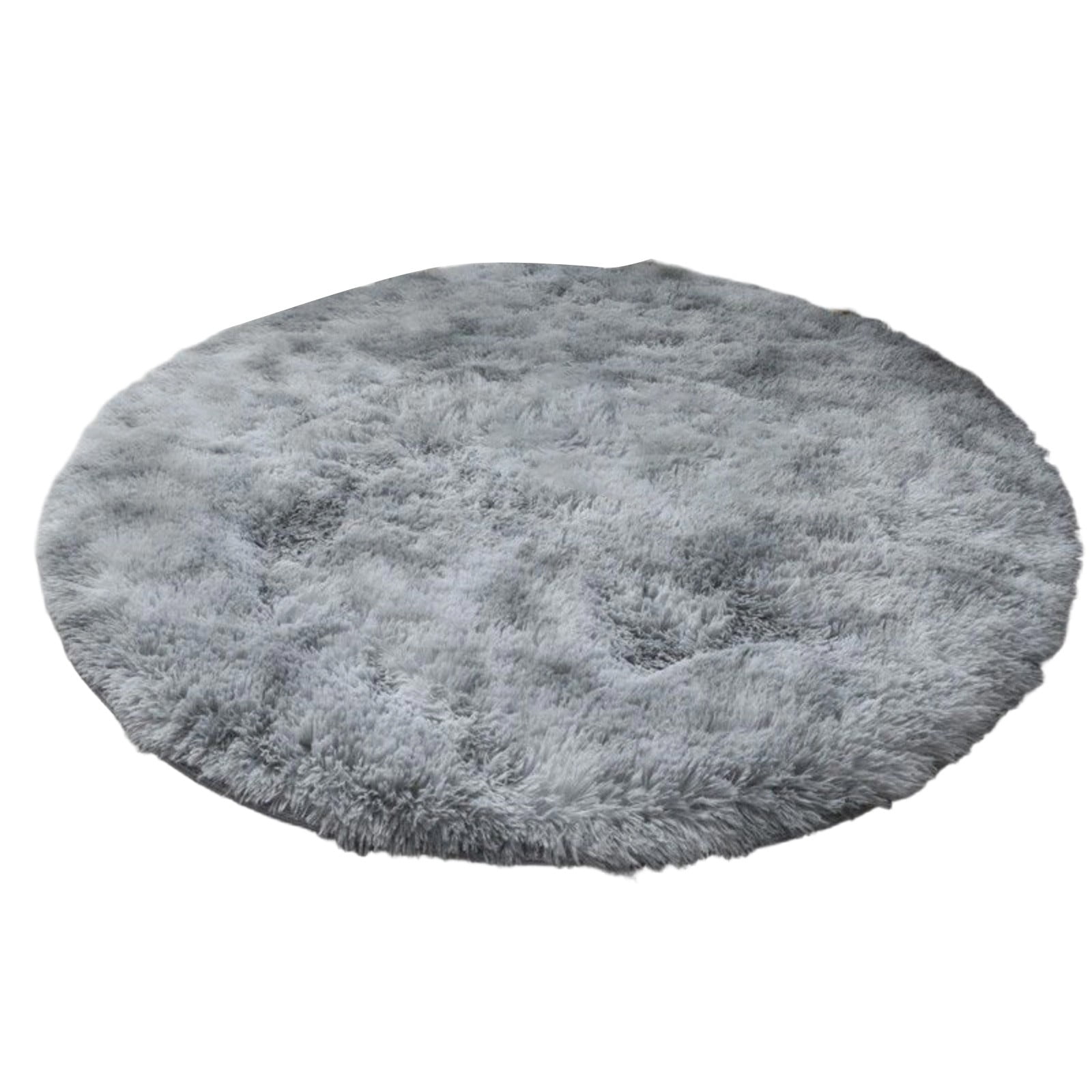 Fluffy Round Rug for Girls Bedroom,Soft Shaggy Circular Area Rug Kids ...