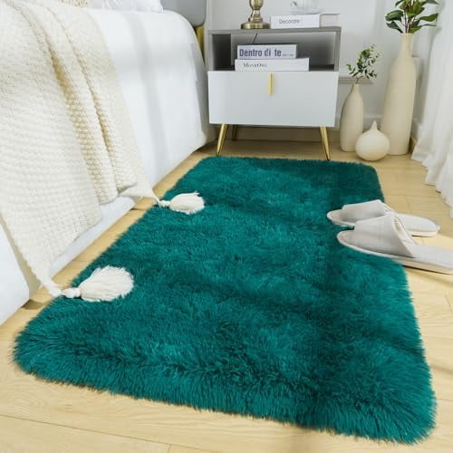 Fluffy Runner Rugs 2x4, Soft Long Runners for Bedroom Hallyway Entryway ...