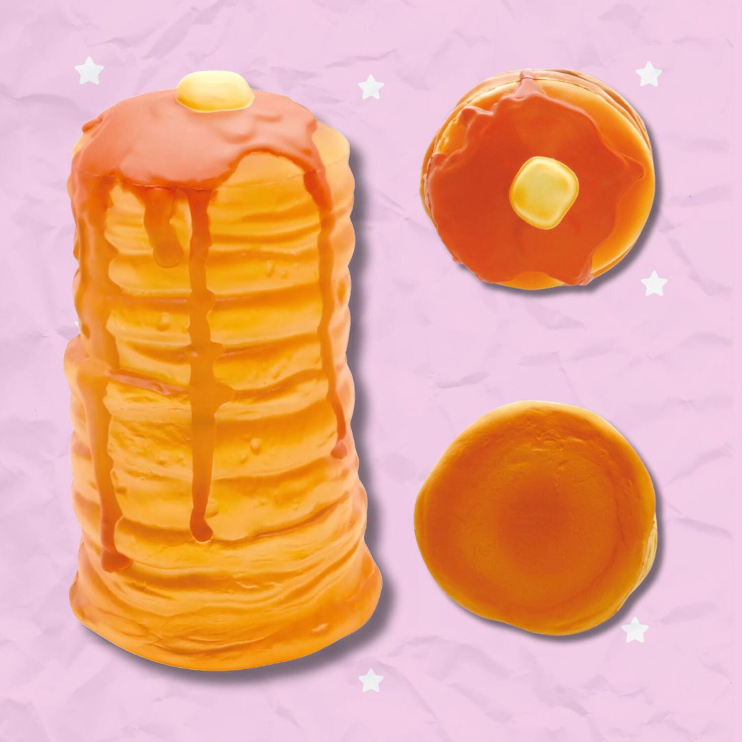 Fluffy Stacked Pancake Tower Jumbo Scented Squishy - Walmart.com