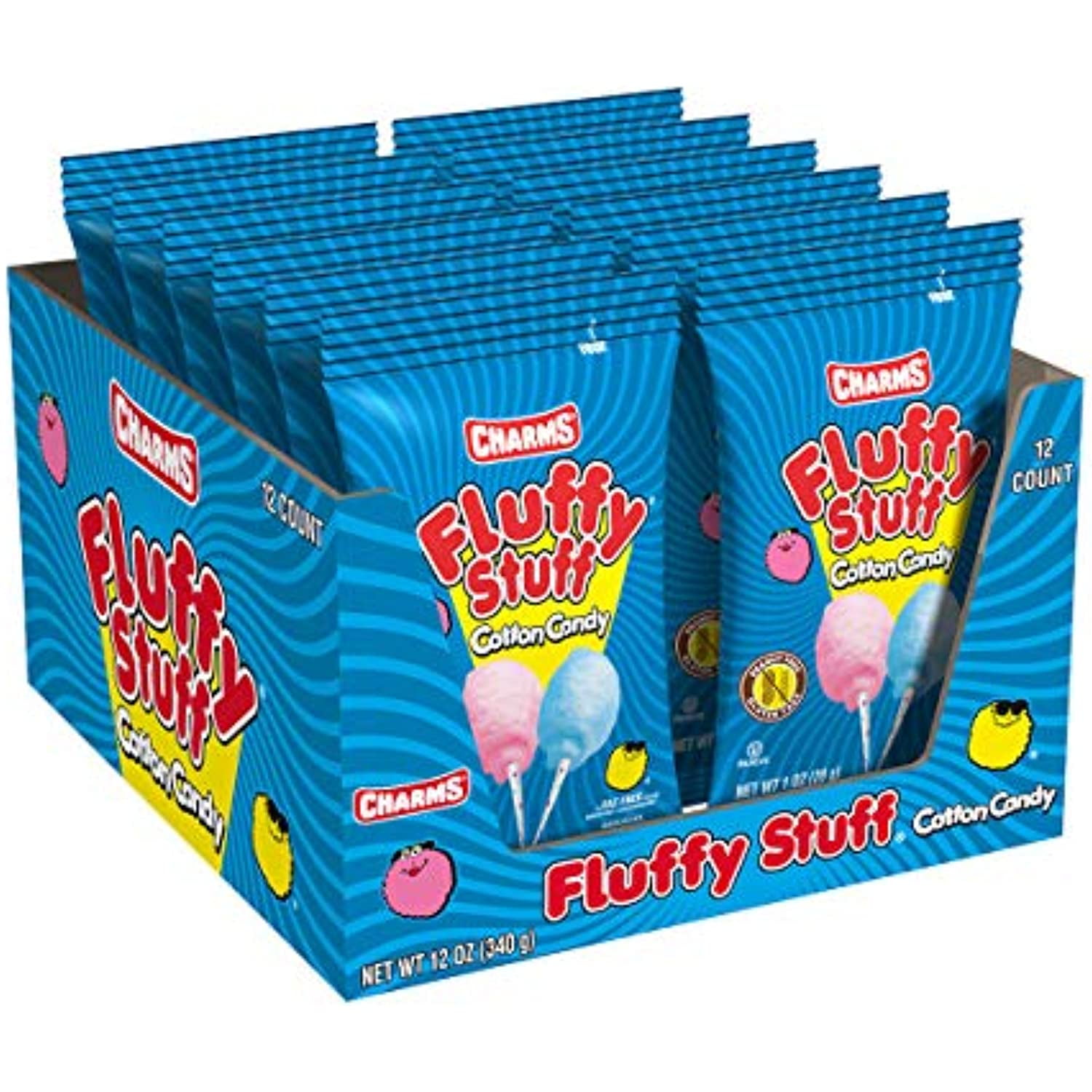 Fluffy Stuff Cotton Candy, 12 Oz (Pack Of 12) - Walmart.com