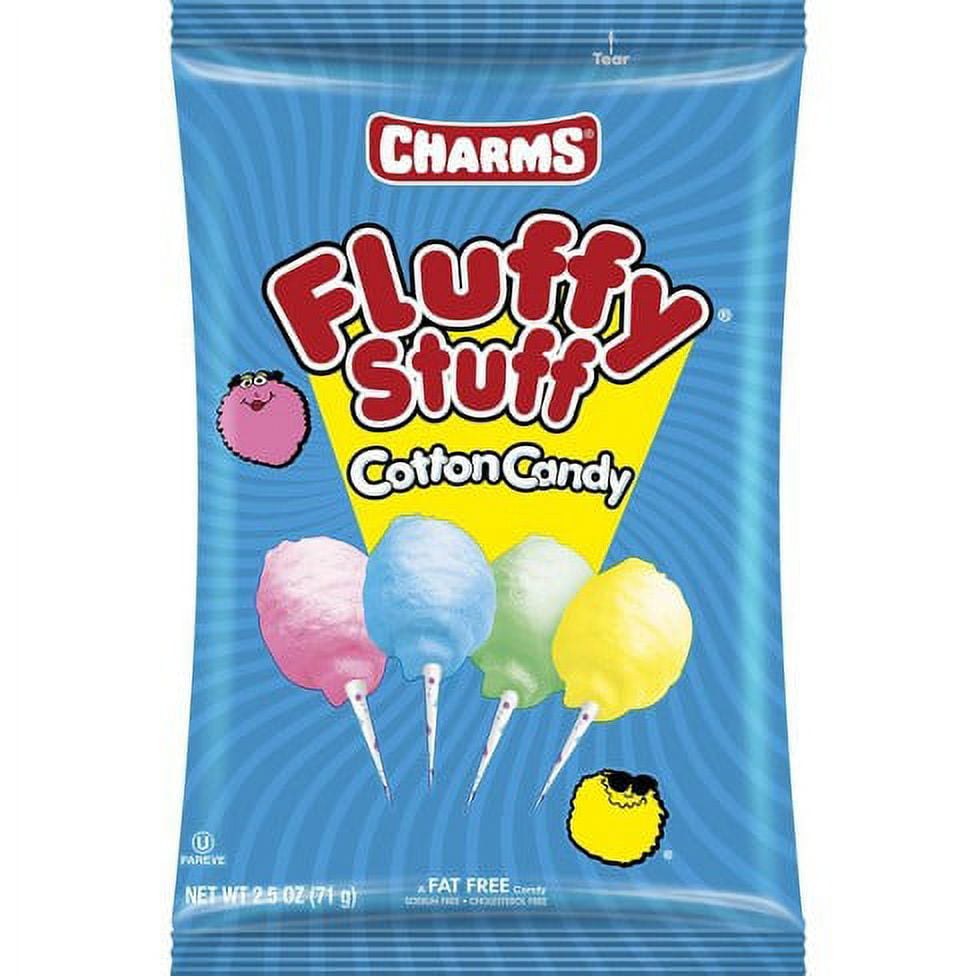 Fluffy Stuff Cotton Candy 2.5 Ounce (2 Pack) by Snack Mountain ...