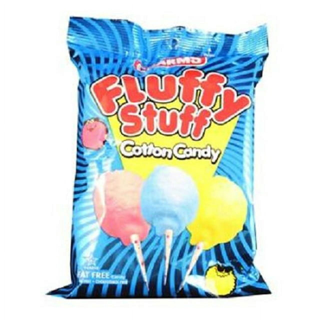 Fluffy Stuff FUN Cotton Candy - 1 Bag (2.5 oz) - Sugar Candy with ...