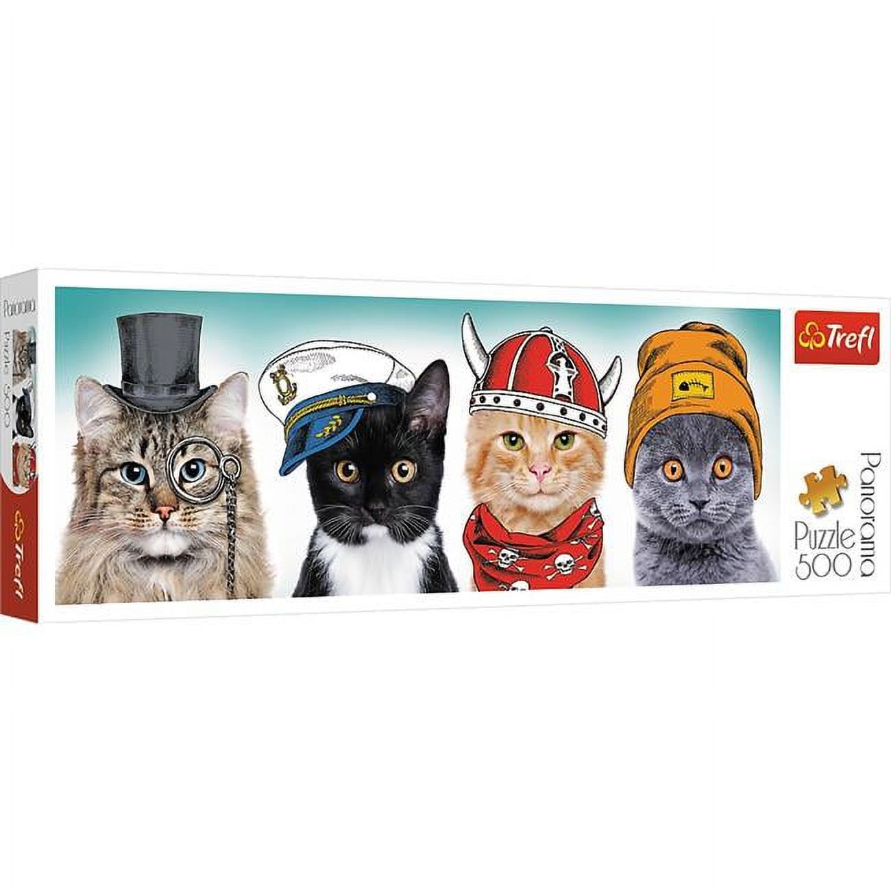 Fluffy Team Panorama Jigsaw Puzzle - 500 Piece - Walmart.com