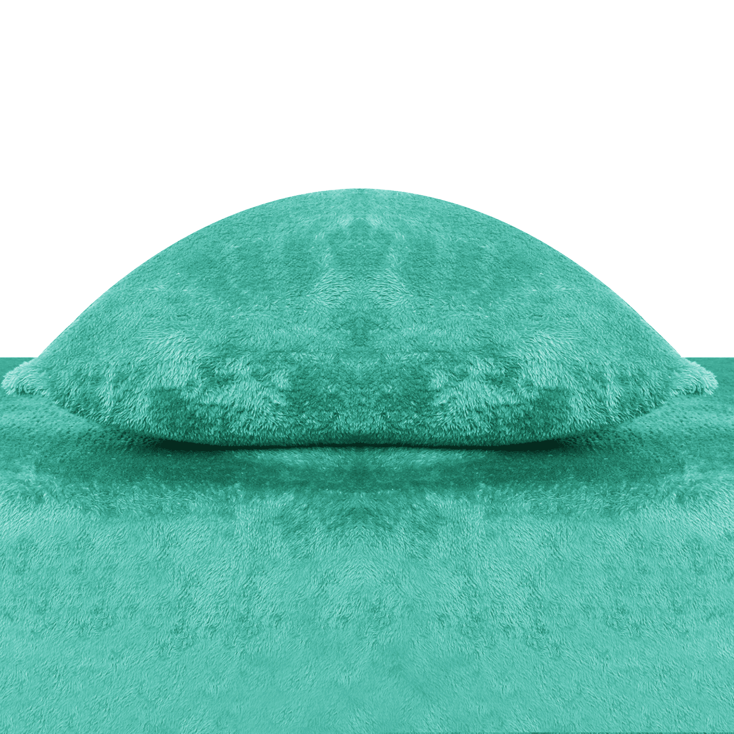 Fluffy Teddy Fleece Green Queen Fitted Sheet- 1 Deep Pocket Furry ...