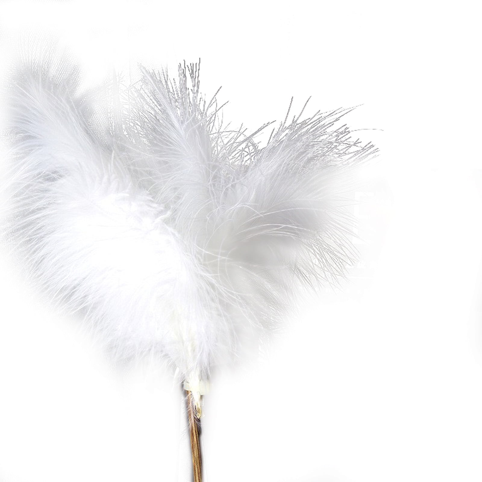 Fluffy Turkey Feathers, 50 Pcs Short Down Fluff Loose Feathers, Plume ...