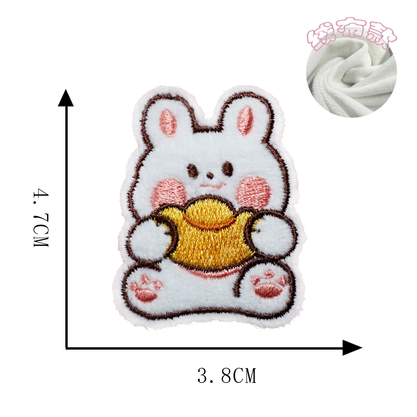 Fluffy fabric with ultra-soft texture Hello Kitty and jade dog computer ...