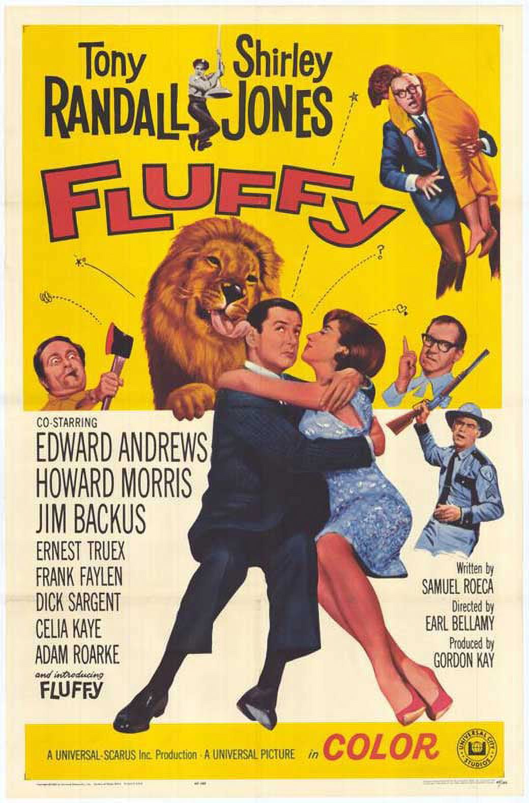 Fluffy - movie POSTER (Style A) (11" x 17") (1965) - Walmart.com