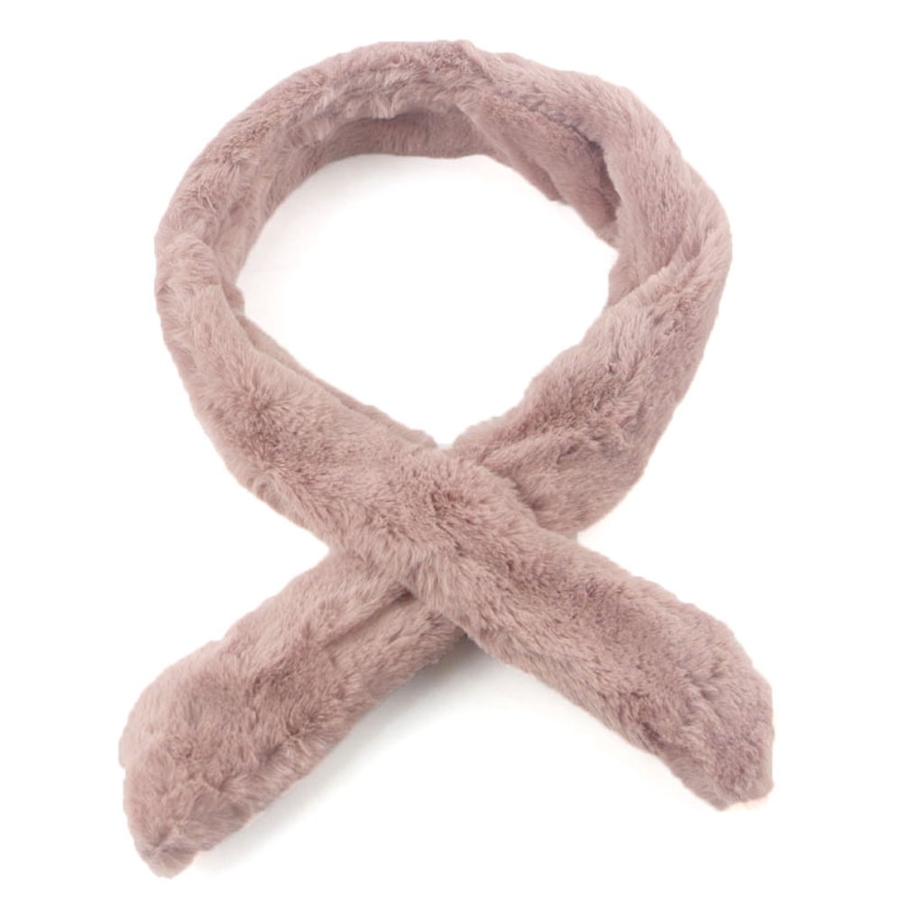 Fluffy scarf slender lovely little scarf - Walmart.com