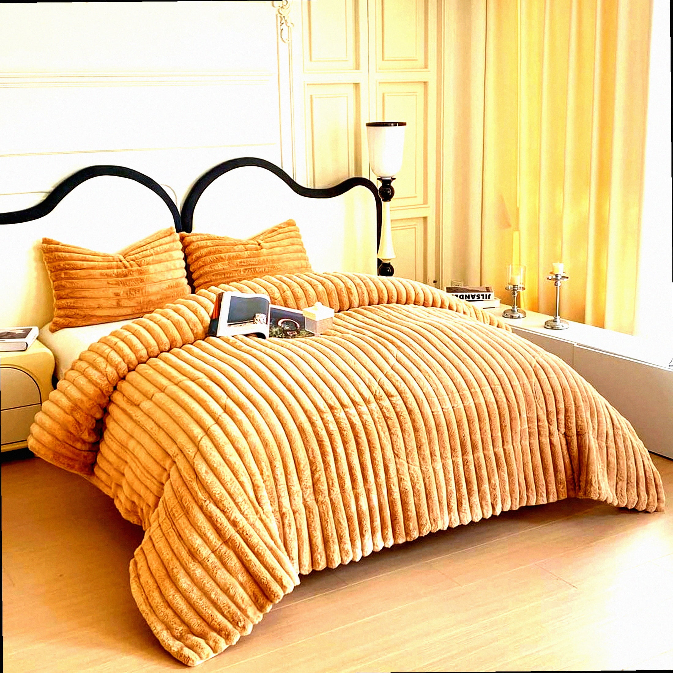 FluffyCozy Velvet Rabbit Comforter Set - Walmart.com