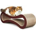 FluffyDream Cat Scratcher Cardboard, Scratching Pad House Bed Furniture ...