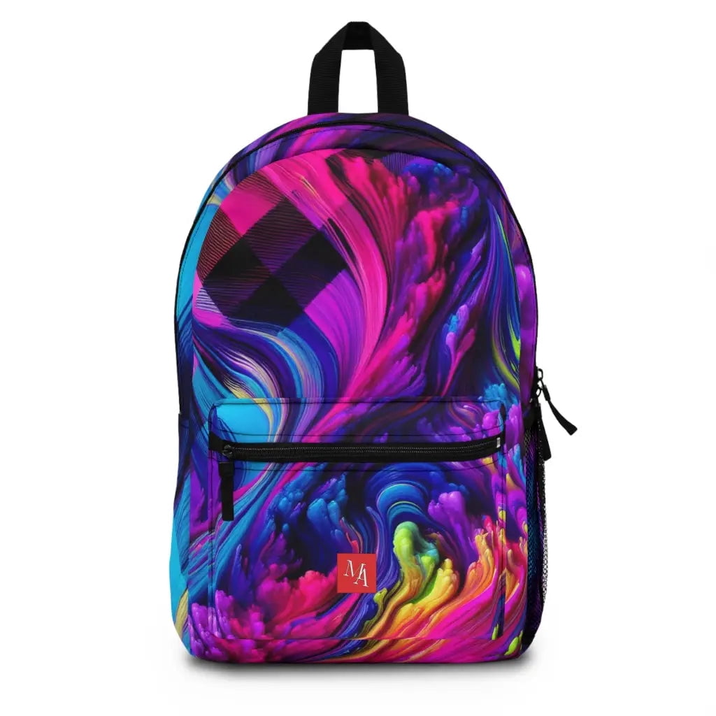 Fluid Chromatic Swirls - Backpack - Walmart.com