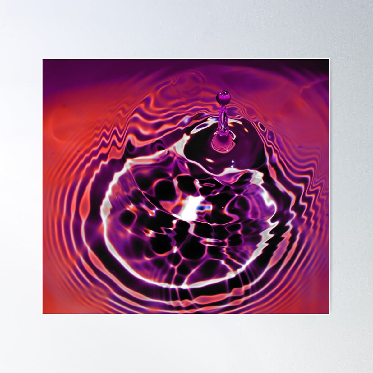 Fluid Dynamics 16 Poster Wall Art, Modern Wall Decor For Living Room ...