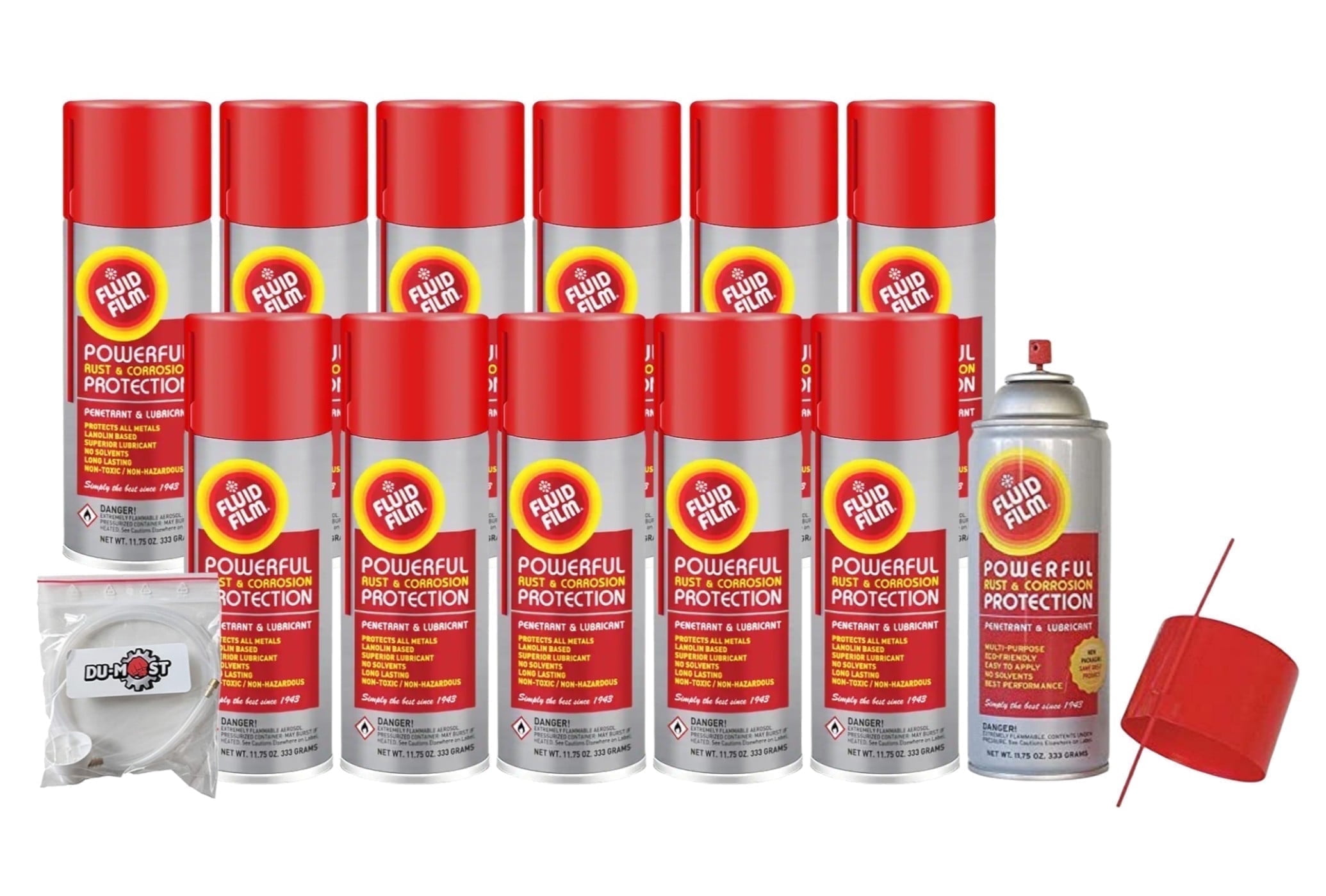 Fluid Film Penetrant & Lubricant, Rust & Corrosion Protection, 11.75 oz ...