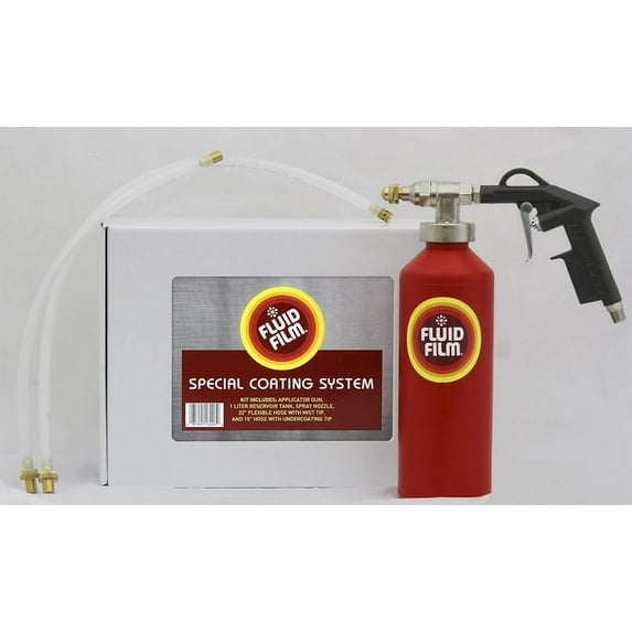 Fluid Film Undercoating Spray Gun Kit with Adjustable Nozzle and ...