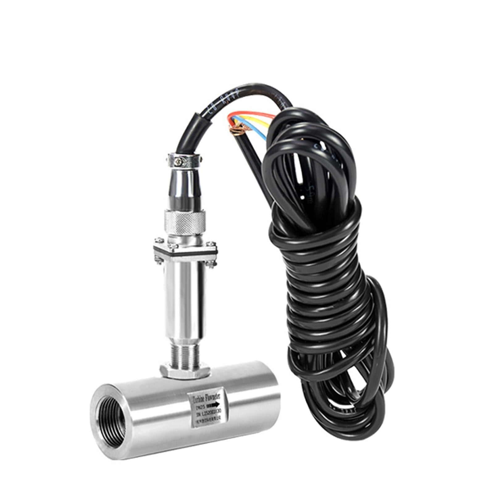 Fluid Flow Meter Turbine Flowmeter Sensor Inner Thread Connection 304 ...