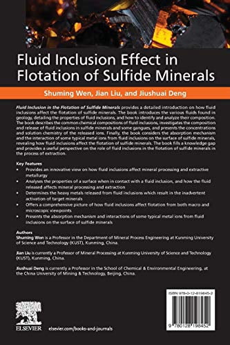 Pre-Owned Fluid Inclusion Effect in Flotation of Sulfide Minerals ...