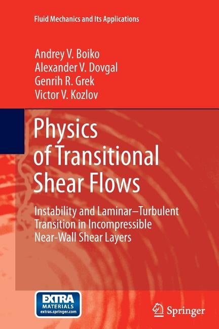 Fluid Mechanics and Its Applications: Physics of Transitional Shear Flows: Instability and ...