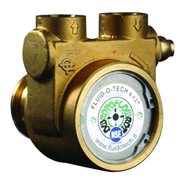 Fluid-O-Tech Rotary Vane Pump,Low Lead Brass,5.5 gpm PB1001ANDNN0000 ...
