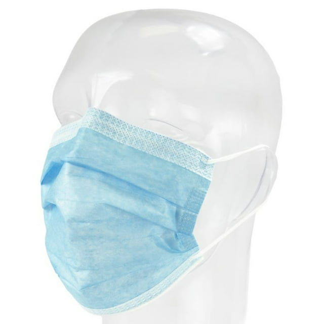 Precept FluidGard 160 Procedure Mask Pleated 50 per Box 15301 - Walmart.com