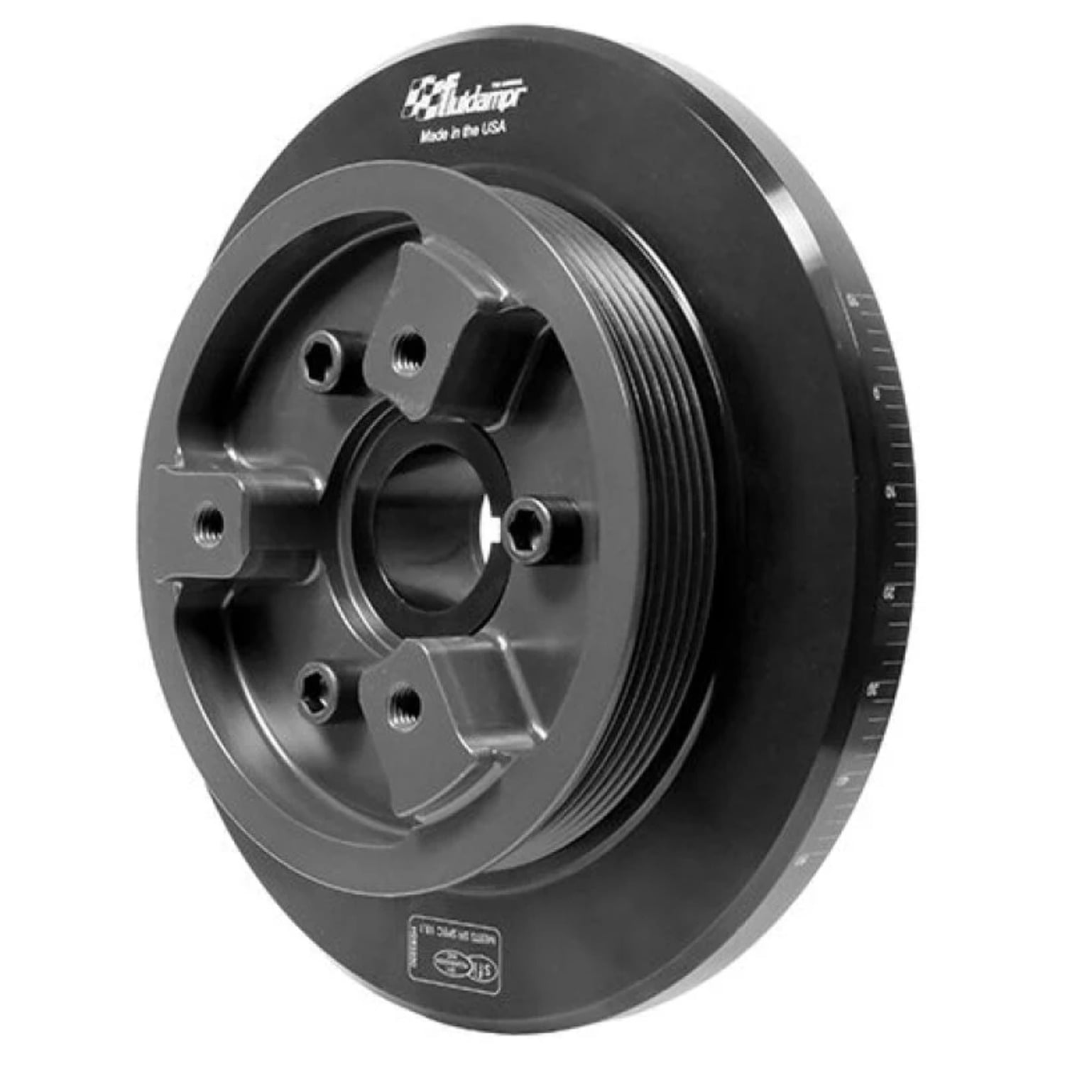 Fluidampr 90-05 Toyota 1JZ/2JZ I6 Steel 8.5in Dia Dry Sump Pulley ...