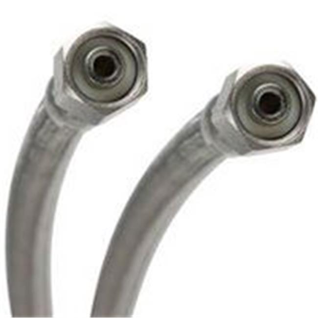 Fluidmaster 12IM120 Braided Stainless Steel Ice Maker Connector, 1/4 ...