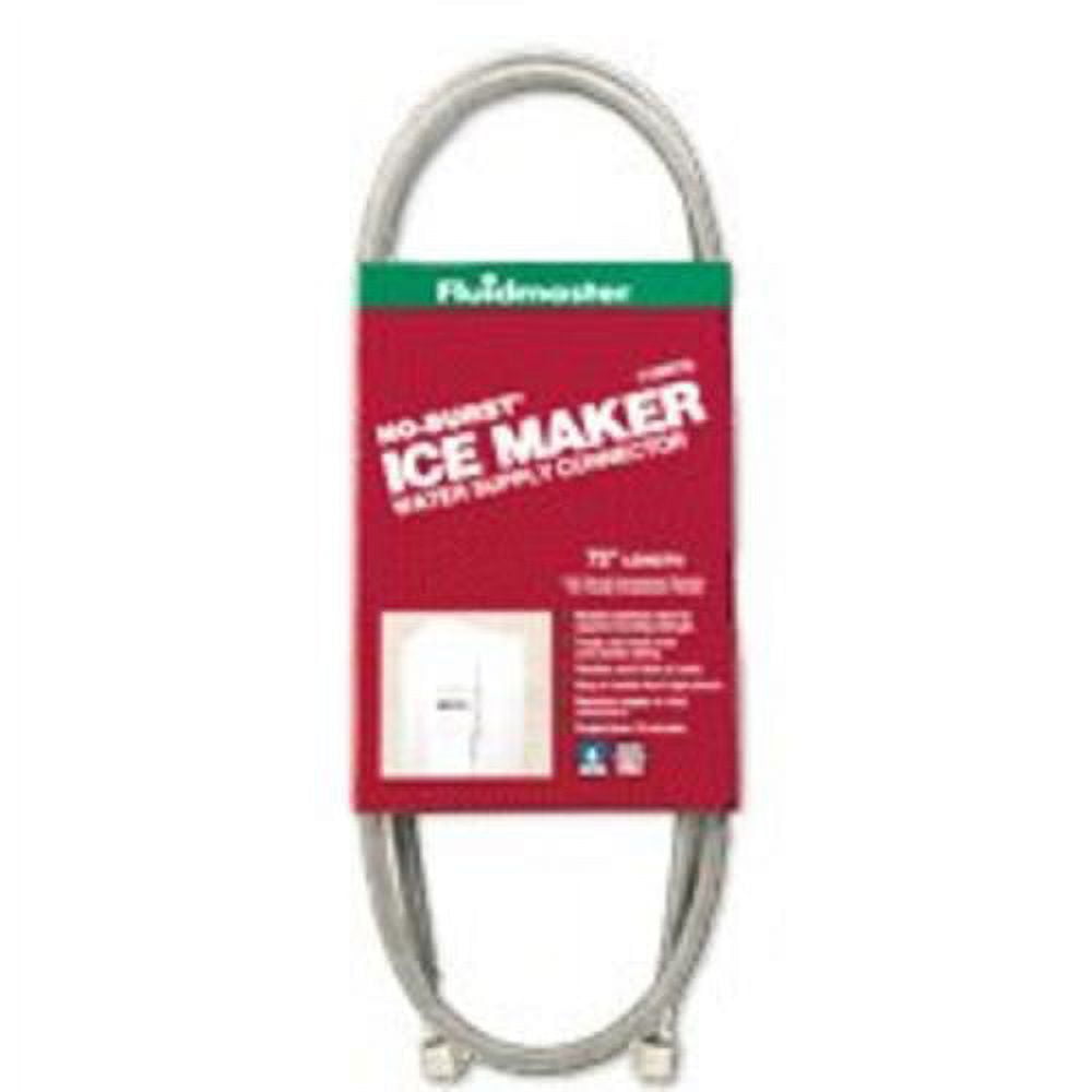 Fluidmaster 12IM120 Ice Maker Connector 120",Braided stainless steel w ...