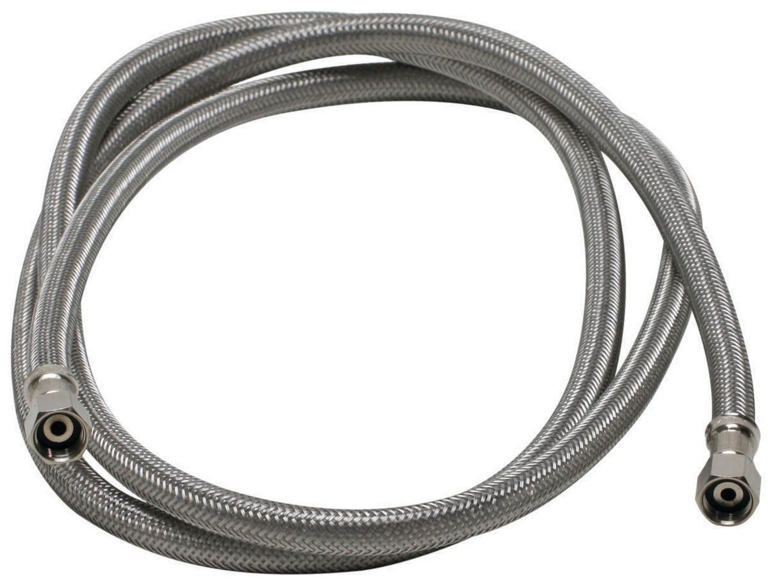 Fluidmaster 12IM72 Braided Stainless Steel Ice Maker Connector, 1/4 ...