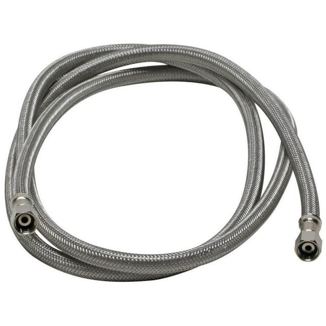Fluidmaster 12IM72 Braided Stainless Steel Ice Maker Connector, 1/4 ...