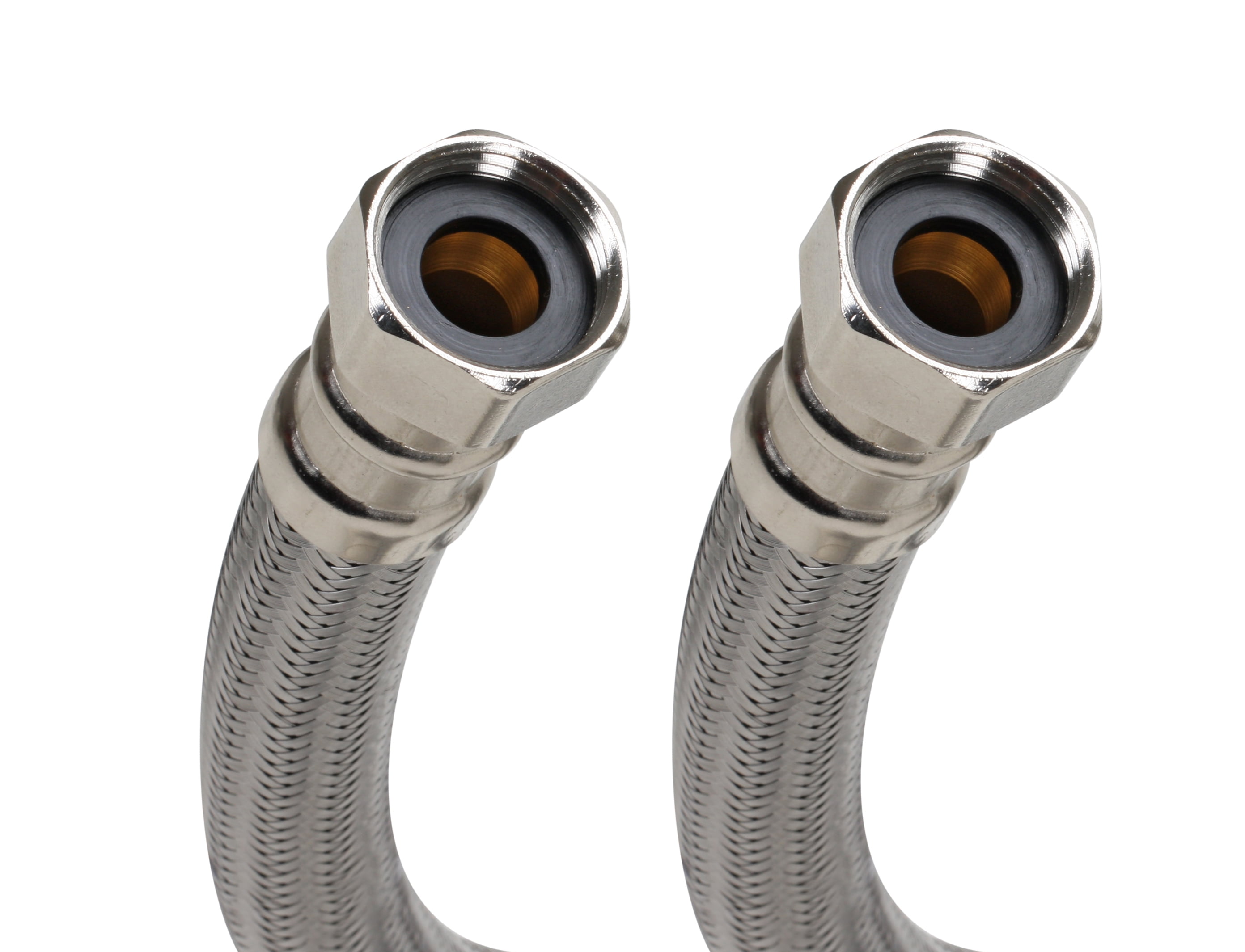 Fluidmaster B1H18 Braided Stainless Steel Water Heater Connector 18 ...