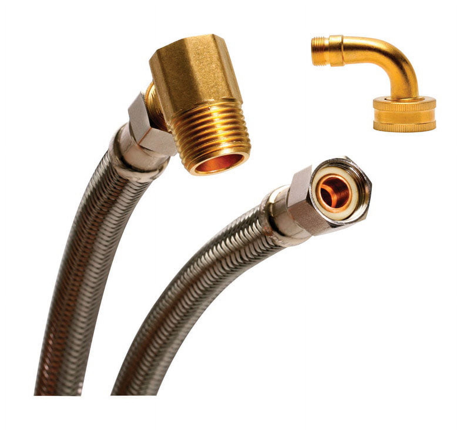 Fluidmaster 3/8 in. Compression X 3/8 in. D Compression 72 in ...