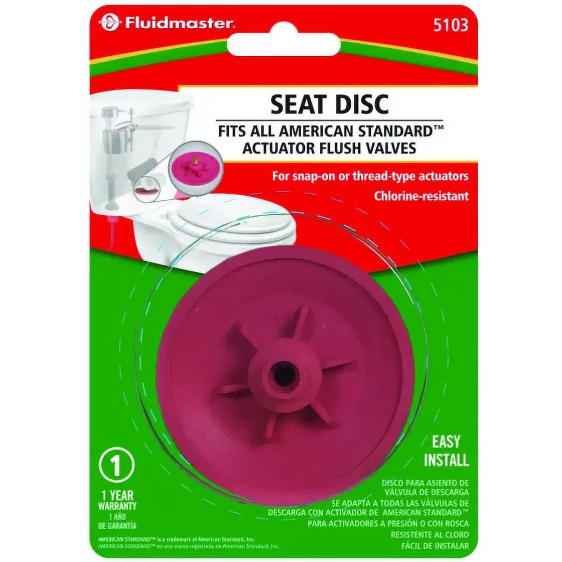 Fluidmaster 5103 Seat Disc American Standard, Each - Walmart.com