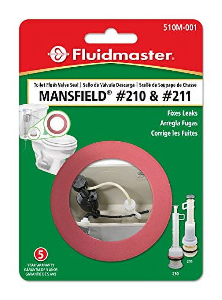 Fluidmaster Toilet Flush Valve Seal, Easy Installation, Durable Repair ...
