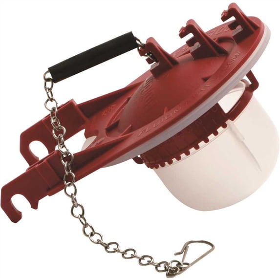 Fluidmaster Universal Toilet Tank Flapper, 5401GBP4, 3-inch Rubber ...