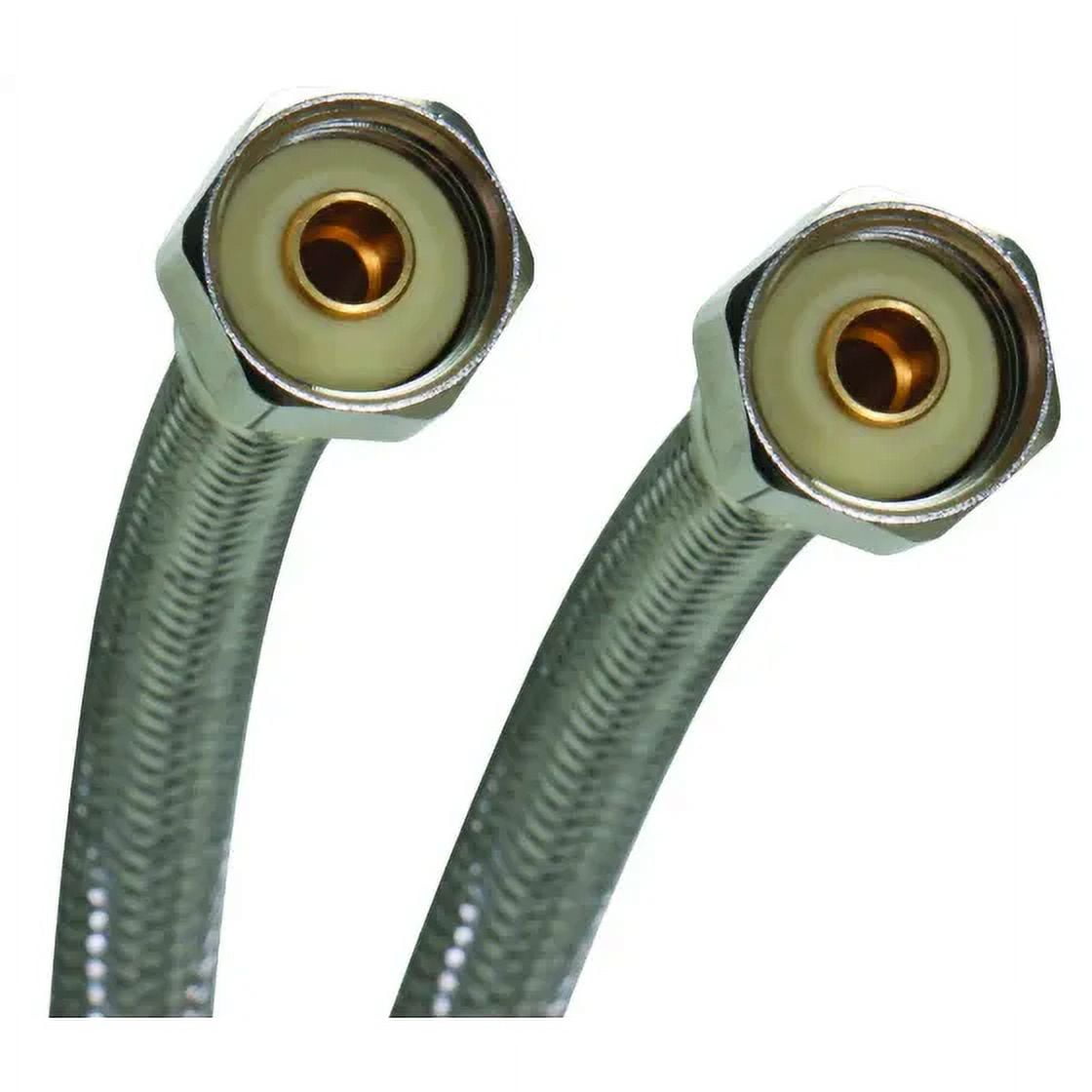 Fluidmaster B4F30 No Burst Water Supply Connector, 1/2 Inch Female ...