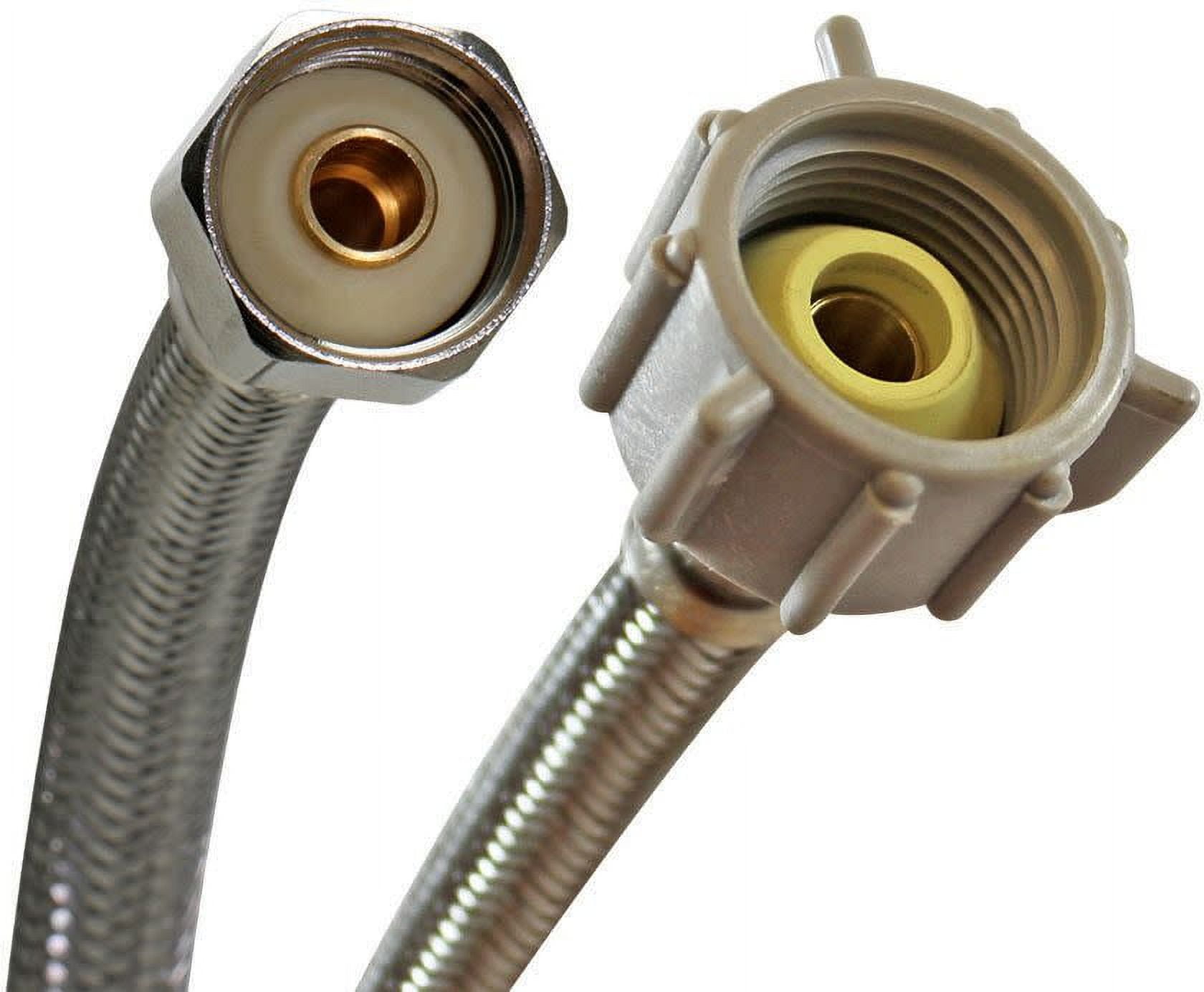 Fluidmaster 1/2 in. Ballcock Ah X 7/8 in. D Ballcock 12 in. Braided ...