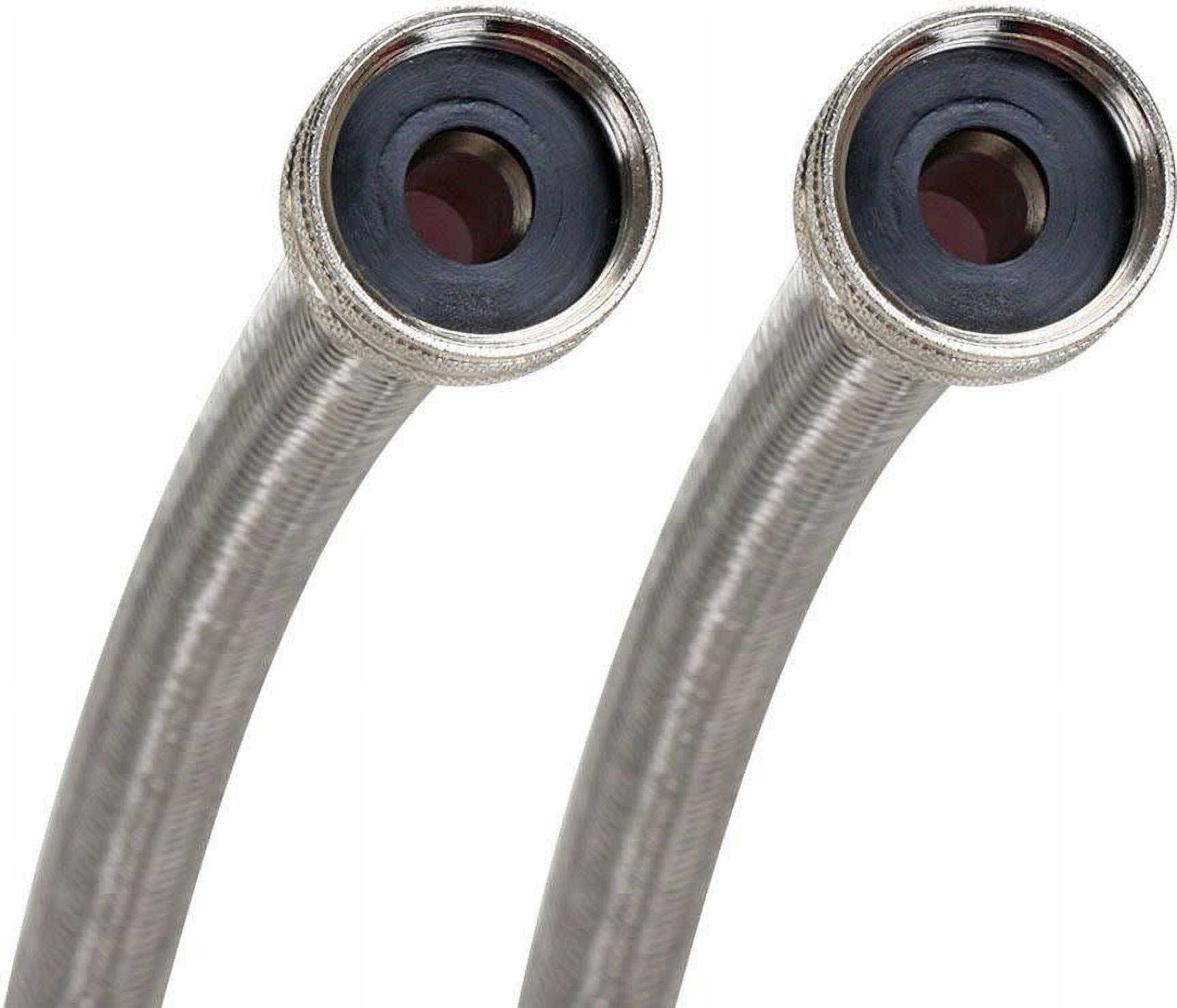 Fluidmaster B9WM72HE 72in Washing Machine Connection Hose, 3/4in x 3 ...
