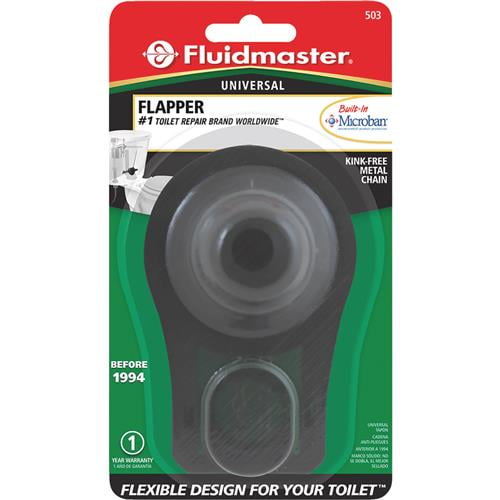 Fluidmaster Universal Flexible Frame Flapper BLK SURE FIT, Each - Walmart.com