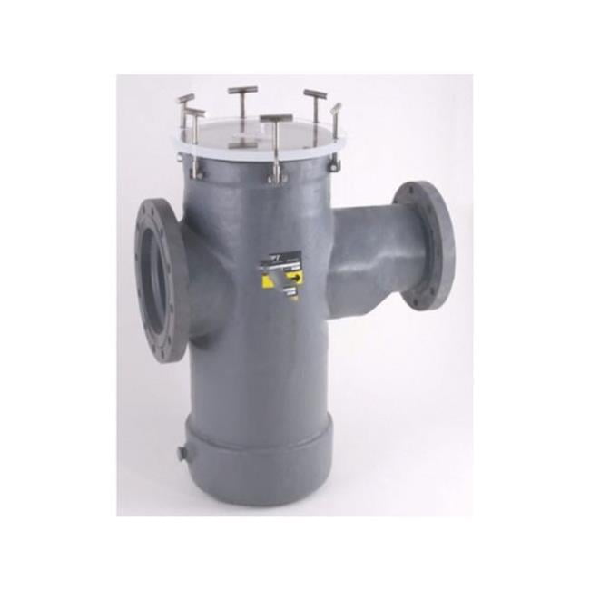 Fluidtrol Process Technologies 4 x 3 in. Flanged FRP, PVC Strainer with ...