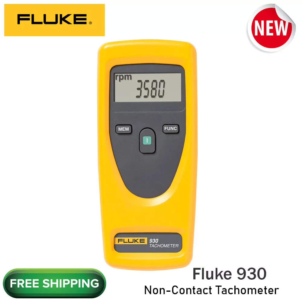 Fluke 930 Digital Display Non-Contact Tachometer Signal Detection Reminder - Walmart.com