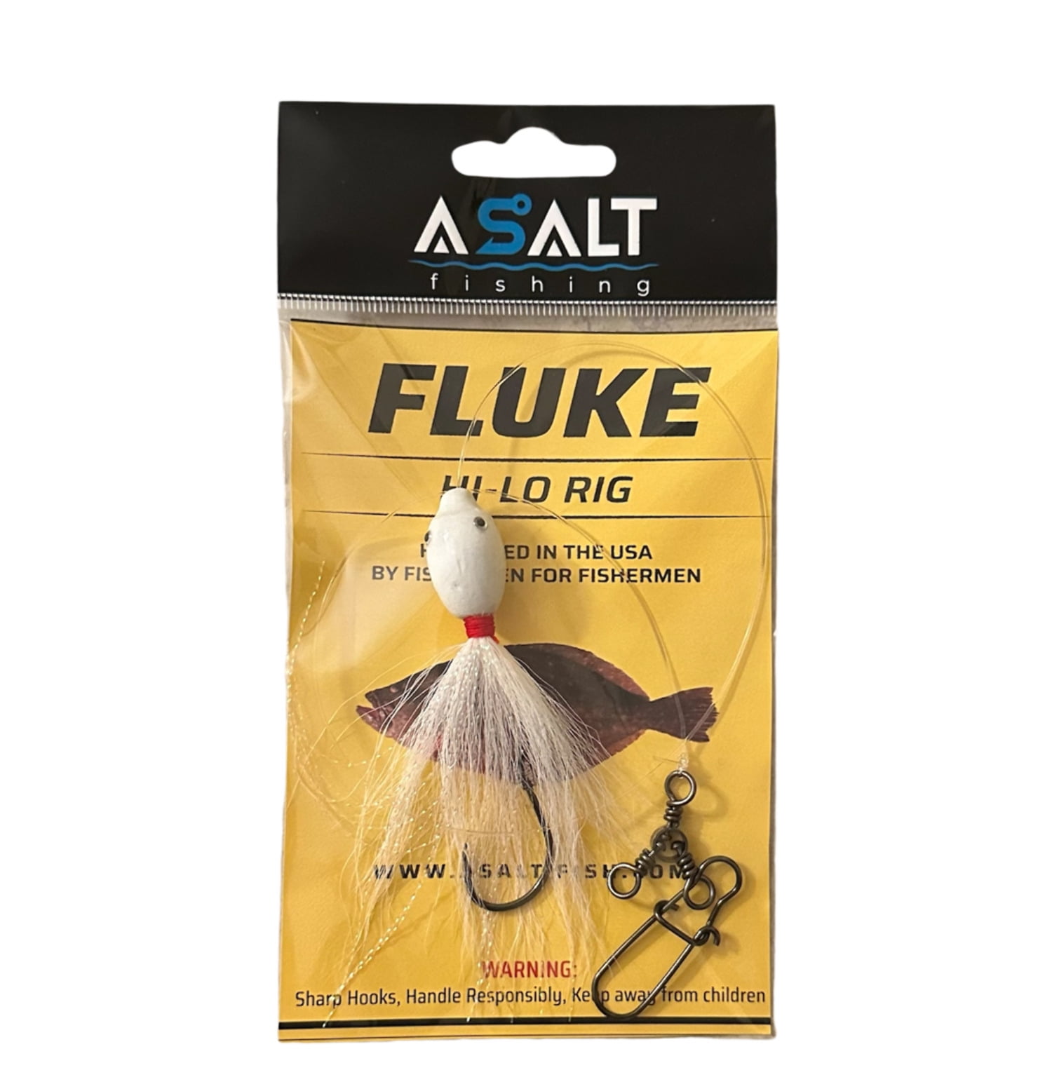 Fluke Floating Drift Rig USA Tied - Walmart.com