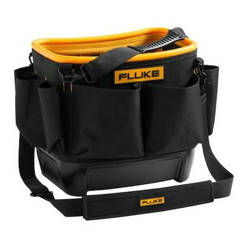 Fluke Tool Bucket, Black/Yellow, Synthetic - Walmart.com