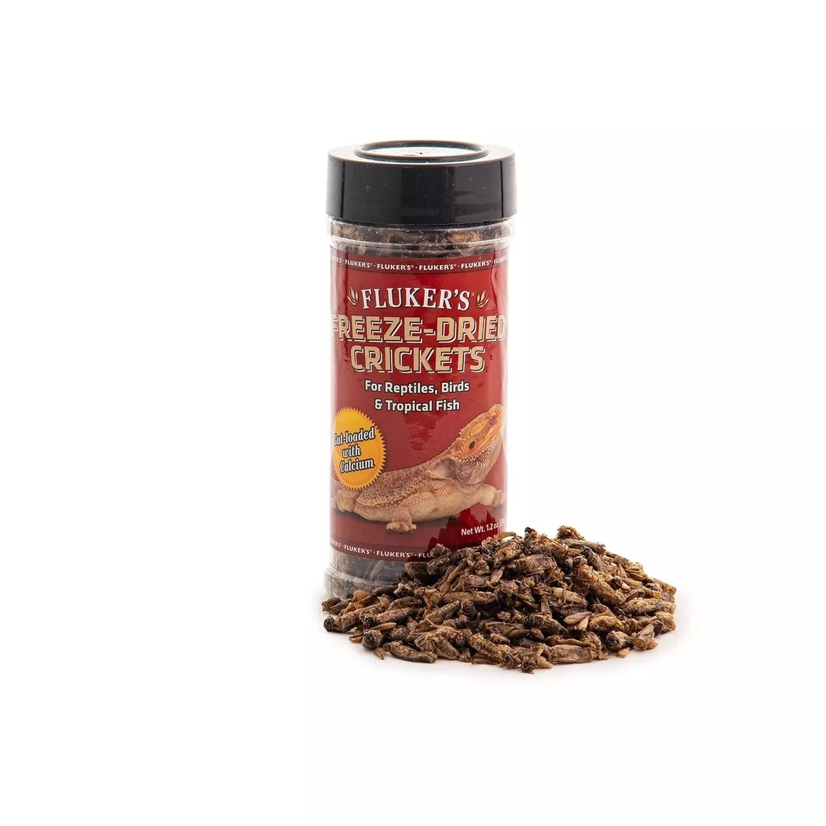 Fluker's 72025 Freeze Dried Crickets, 1.2oz - Walmart.com