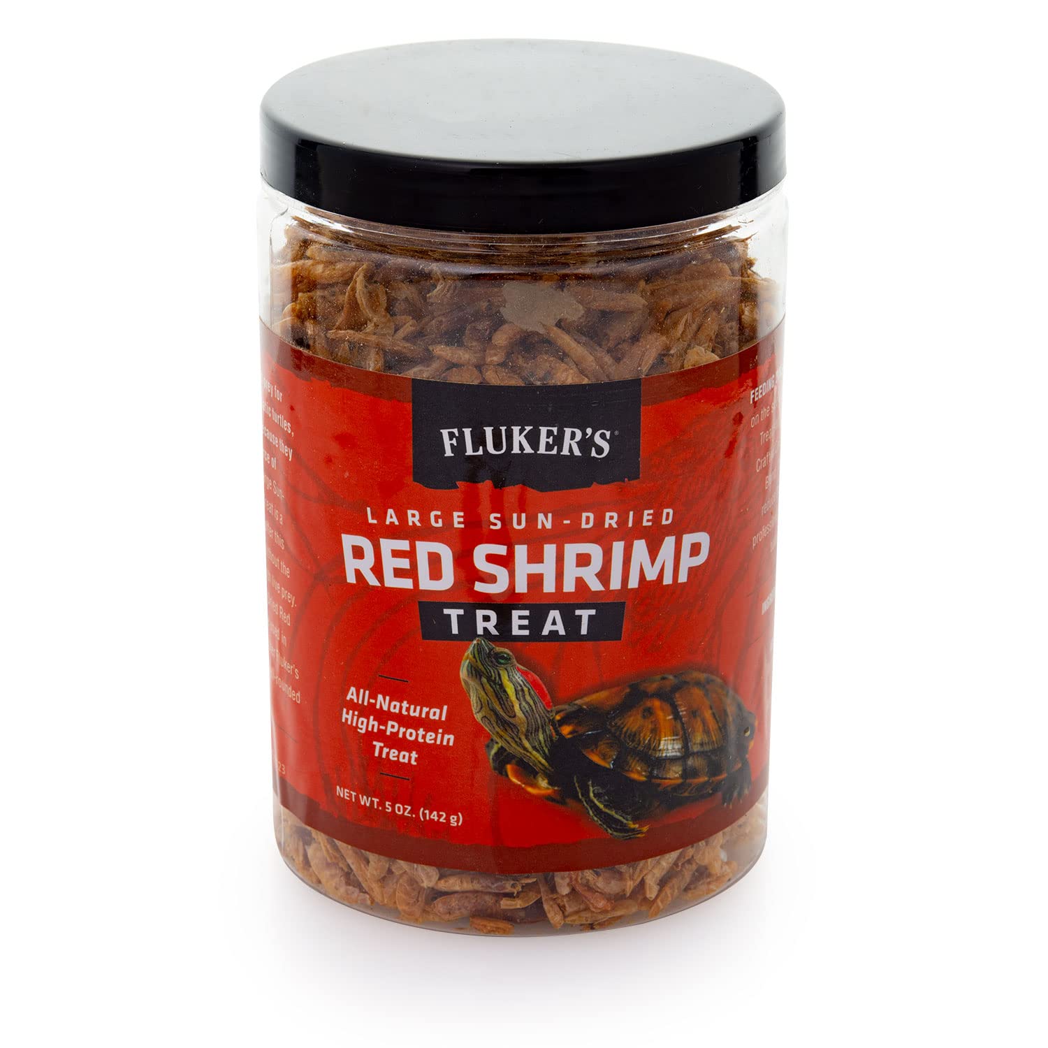 Fluker's All Natural Large Sun-Dried Red Shrimp, High Protein Treats ...