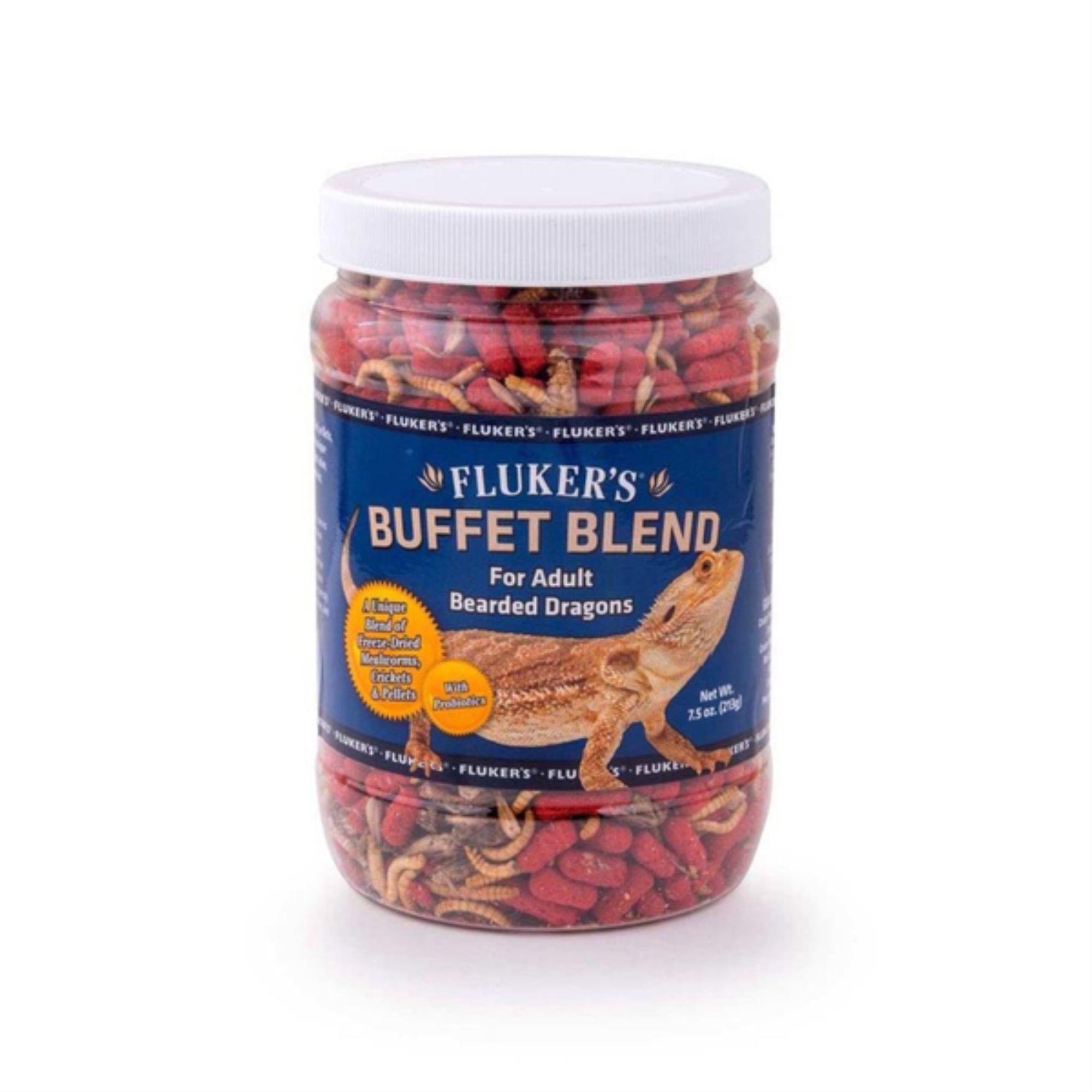 Fluker's Buffet Blend Adult Formula Bearded Dragon Formula, 7.5oz 7.5 ...