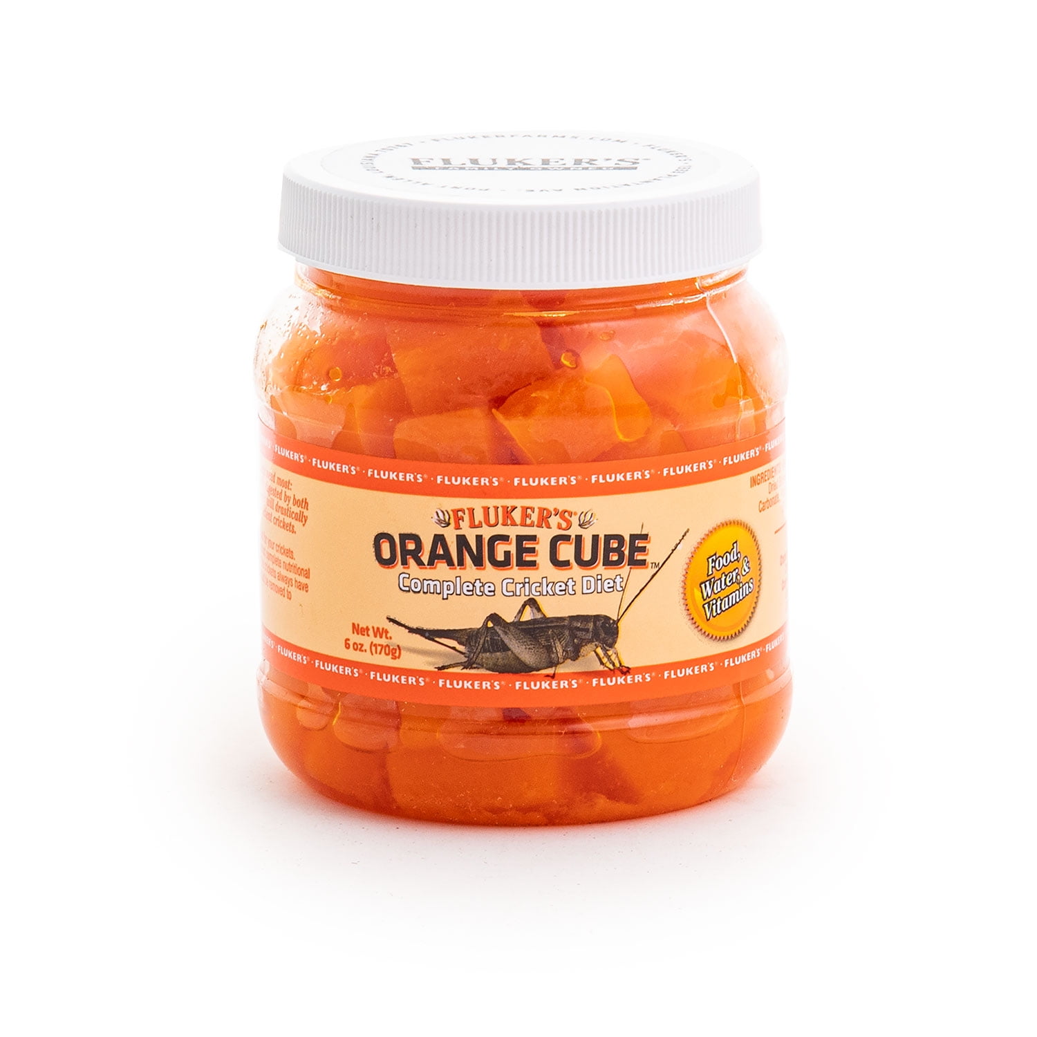 Fluker's Orange Cube Cricket Diet, 6 oz - Walmart.com