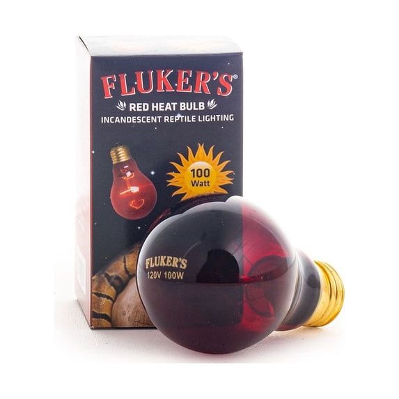 Fluker's, Red Heat Bulb, 100w, Reptile Infrared Heat - Walmart.com