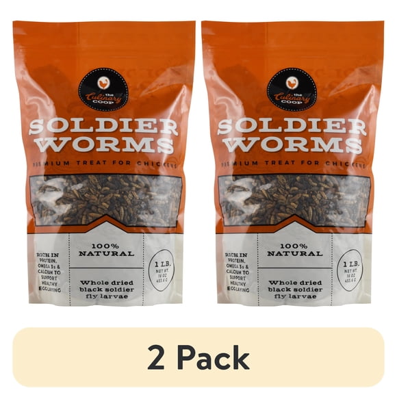 Flock Party Mealworms Chickens