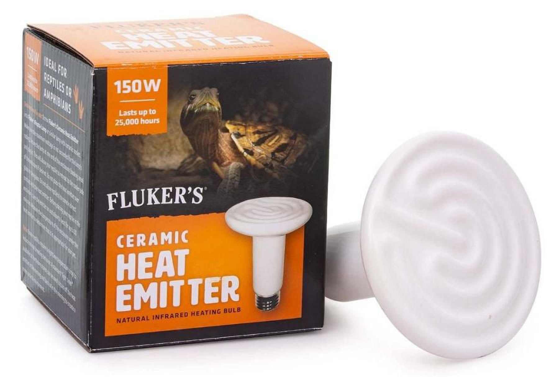 Flukers Ceramic Heat Emitter [Reptile, Heat Emitters] 150 Watt ...