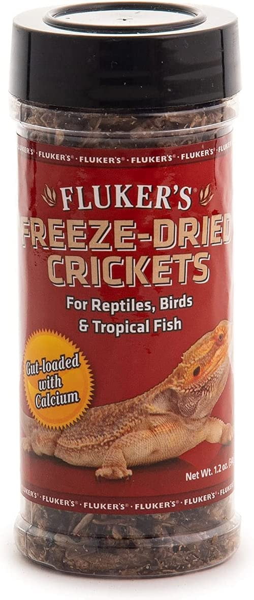 Flukers Freeze-Dried Crickets with High Calcium Gut Loading for ...
